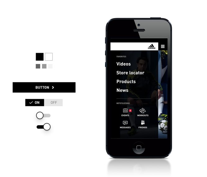 Stephen Poirier Art Director — Mobile Style Guide